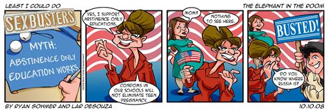 Sexbusters Abstinence Only Education Works R Comics
