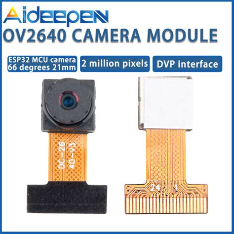 【ready Stock】original Aideepen Ov2640 Camera Module 2 Million Pixels Dvp Interface Esp32