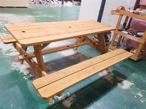 야외용 테이블 조립 방법 및 순서서영우드 네이버 블로그