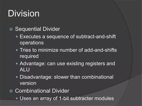 Datapath Design Of Computer Architecture PPTX