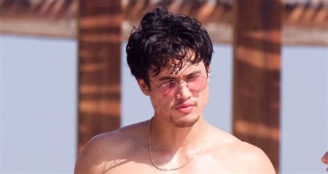 Charles Melton Shows Off Shirtless Body In Mexico Charles Melton