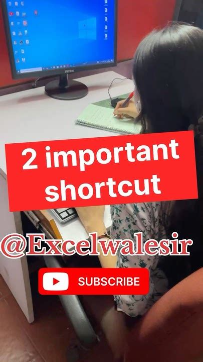 2 Important Shortcut Excelwalesir Exceltricks Excelshortcuts