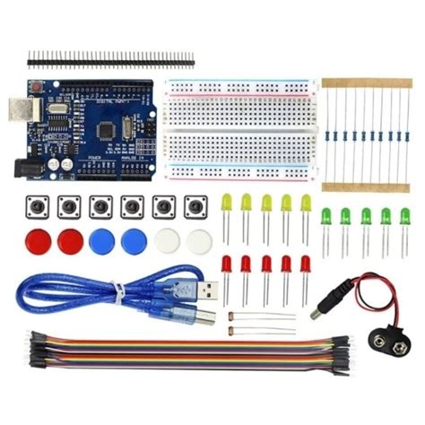 Jual Arduino Uno R3 Kit Paket Dasar Lengkap Untuk Pemula Smd Compatible Shopee Indonesia