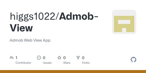 Github Higgs Admob View Admob Web View App