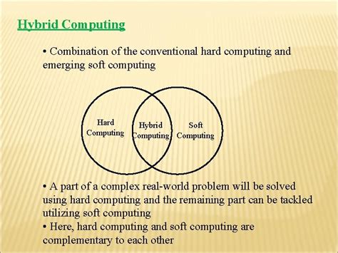 Introduction To Soft Computing Hard Computing Coined By