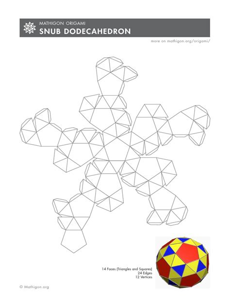 Snub Dodecahedron Pdf Pdf