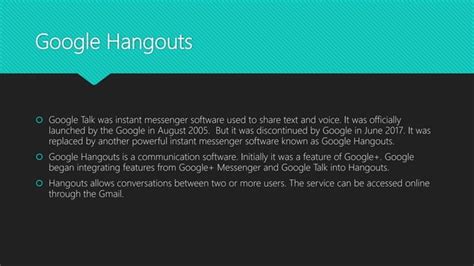 Introduction To Instant Messaging Class 10 Pptx Internet For Beginners Internet