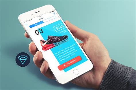 Shoes Store Day15 My Uiux Free Sketchapp Training On Behance