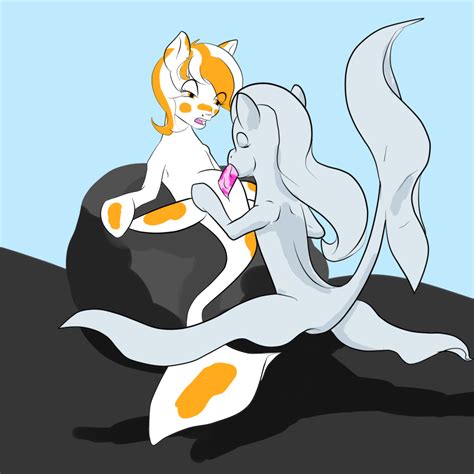 Rule 34 Fellatio Fish Friendship Is Magic Futanari Herm Intersex Koi