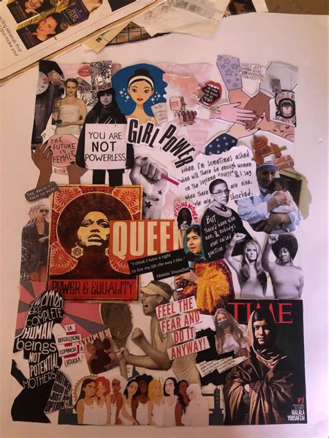 Girl Power Poster Arte Del Paesaggio Donne Emancipate Arte