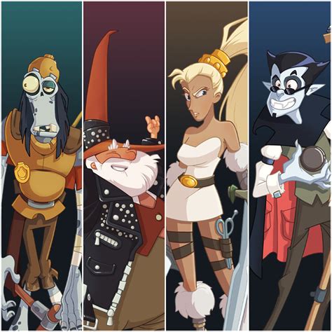 Artstation Discworld Characters