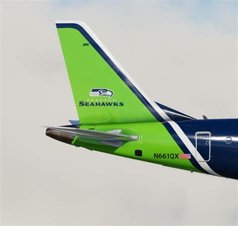 Alaska By Horizon Seattle Seahawks We Are 12 Fictional Livery For E
