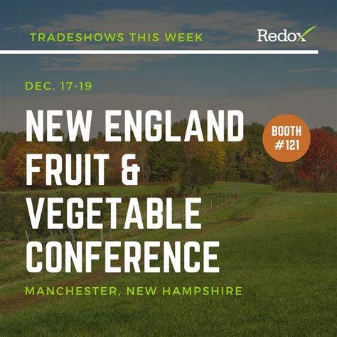 Redox Bio Nutrients On Linkedin Join Sam Evans And John Kelly At The New England Fruit And