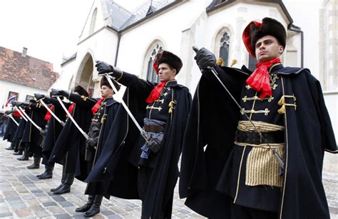 Celebrating The Invention Of The Necktie Its Cravat Day In Croatia