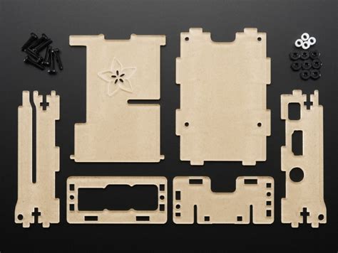 Корпус adafruit прозорий для raspberry pi b pi 2 pi 3 купити в Києві