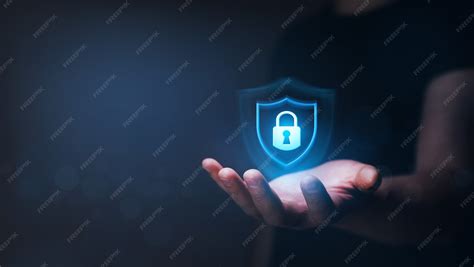 Premium Photo Cyber Security Data Concept Businessman Protecting Data Personal Information