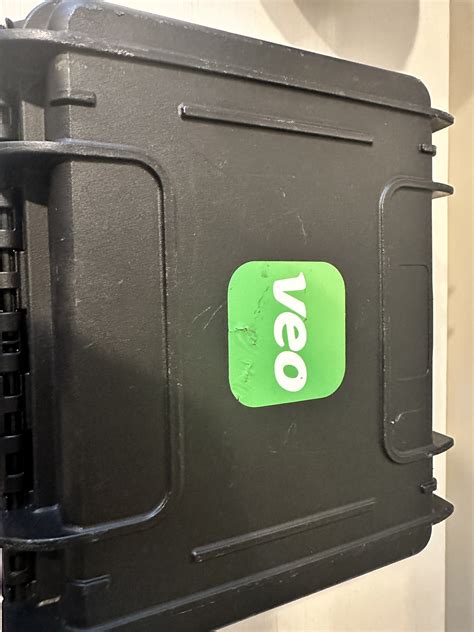 Veo Camera With Hard Case Ethernet Cable And Power Cord Minneapolis Soccer Stripes