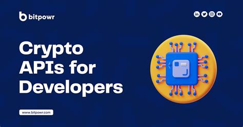 Crypto Apis For Developers The Crypto World Has Exploded In Recent By Lalav Bitpowr