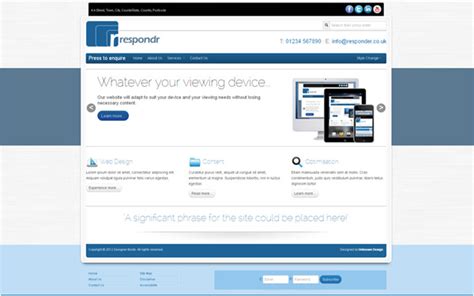 Responsive Stylesheet Template Williamson