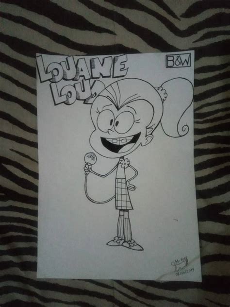 The Loud House Cartoon Louane Loud By Mrkinyart On Deviantart