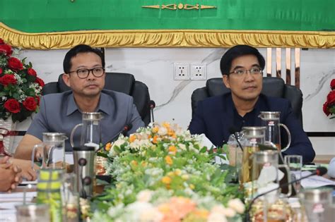 កិច្ចប្រជុំគណៈកម្មការដឹកនាំការងារទំនាក់ទំនងរវាងវិទ្យាស្ថាន និងក្រុមហ៊ុនឯកជន Isc