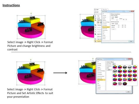 0514 Profit Percentage On Pie Chart Image Graphics For Powerpoint