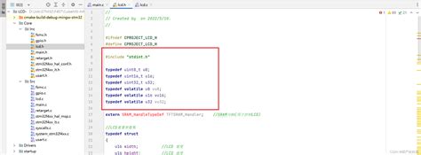 正点原子stm32f4探索者开发板hal库tft Lcd屏幕例程移植到stm32cubemxclionhal库lcd初始化程序代码 Csdn博客