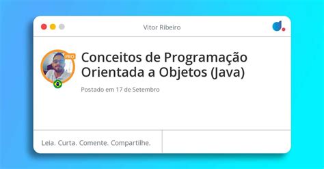 Conceitos de Programação Orientada a Objetos Java