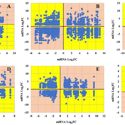 Comparison Pairs Of Differentially Expressed Mirnas Demirnas And