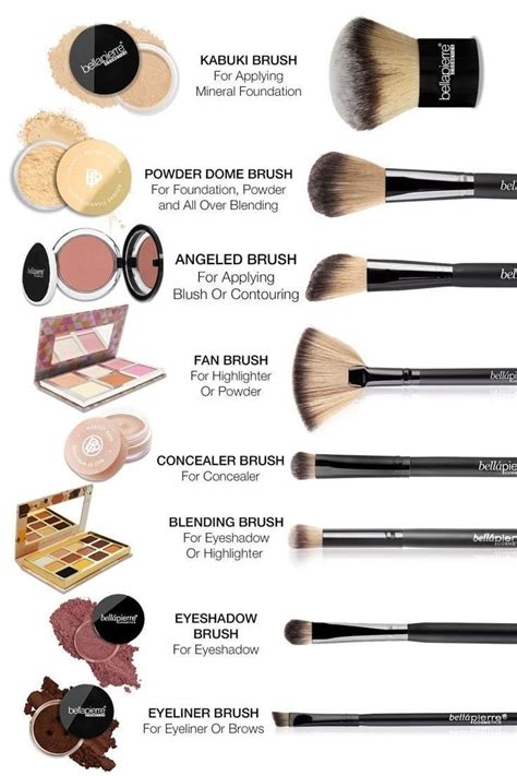 Makeup Brushes How To Use Makeup Makeup Brushes Makeup Routine