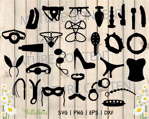 BDSM SVG Erotic Stimulation Adult Sex Toys Bondage Designs Etsy Canada