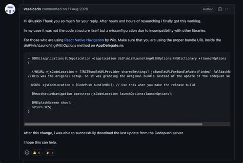 The Codepush Updates Only Shows Once In My Ios App After Restart The