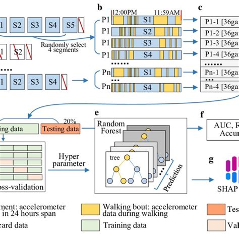 The Data Processing And Analysis A Raw Data Segmentation B
