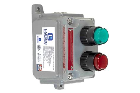 Larson Electronics Explosion Proof Led Indicator Lights Class I And Ii Div 1and2 1 Red