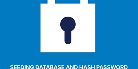 seed and hash password in mongodb based application dev community