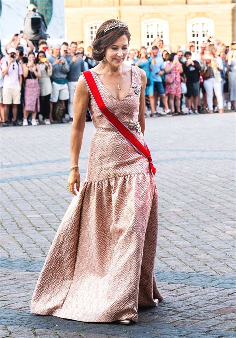 The Crown Prince And Crown Princess Of Denmark Attend State Banquet In
