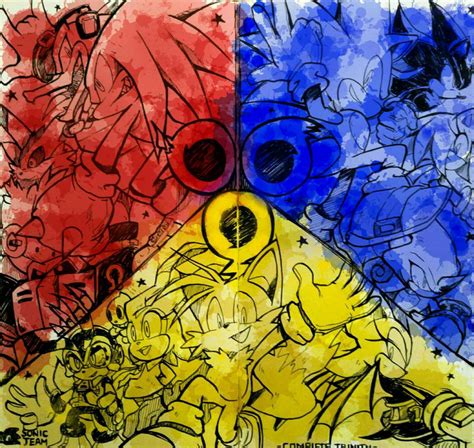 Complete Trinity Sonic The Hedgehog Amino