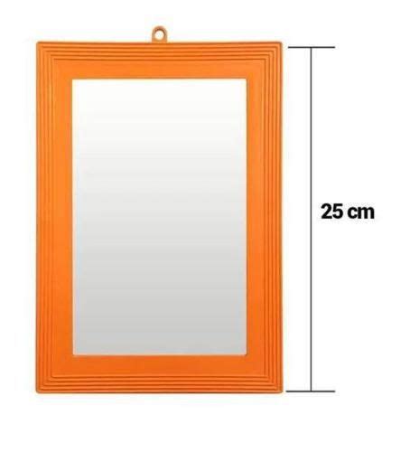 Espelho Moldura PlÁstico Nº 18 25x18 Cm Budeplast Espelho Para