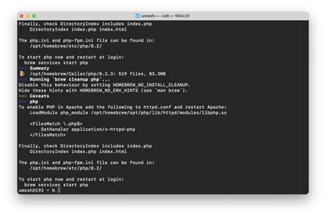 how to install and configure php in macos with apache for beginners
