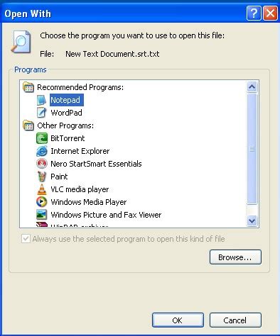How To Open SRT Files TTfile