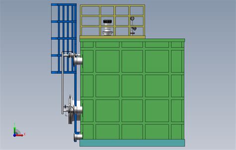常压液体排放罐橇sw16可编辑solidworks 2016模型图纸下载 懒石网
