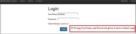 Writing A Sample Login Page In Asp Net Mvc