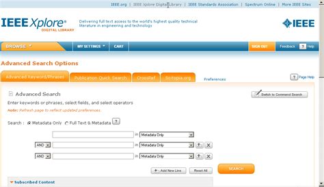 New Look For Ieee Xplore The Sheridan Libraries And University Museums Blog