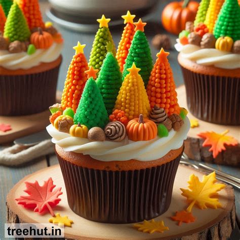 Fall Trees Cupcake Ideas Mini Cake Ideas
