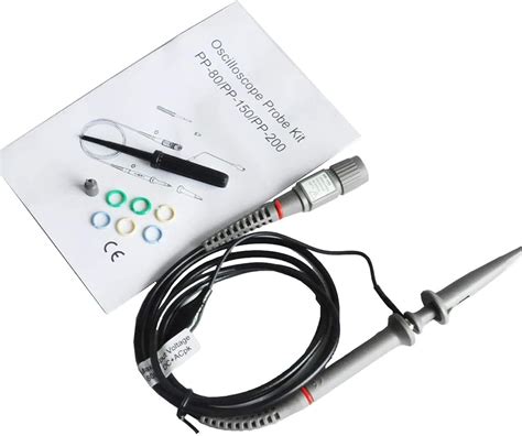 Hantek Pp 150 Oscilloscope Probe 1x 10x 100mhz Oscilloscope Clip Passive Bnc Scope Clip Probe