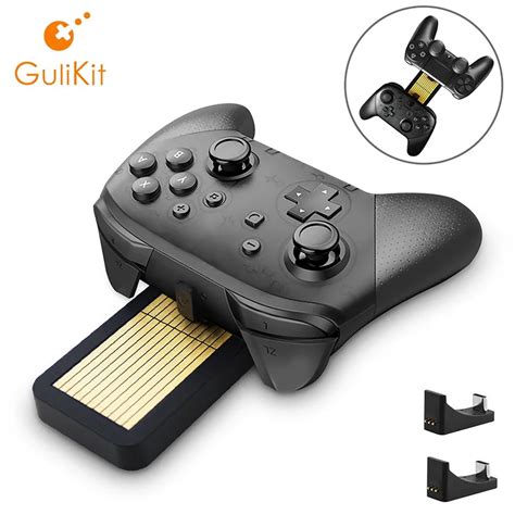 Gulikit 범용 듀얼 컨트롤러 충전기 충전 도크 스테이션 스탠드 Ps5 Ps4 Xbox One 스위치 프로 킹콩 3