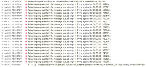 When Failing To Pump A Message From The Message Bus The Consumer Group Id Is Not Logged · Issue
