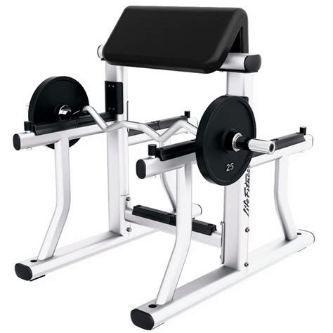 Life Fitness Signature Arm Preacher Curl Bench Demo Primo Fitness