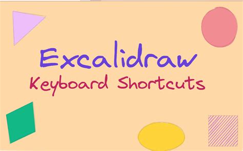 Awesome Excalidraw Keyboard Shortcuts With Printable Pdf 2025