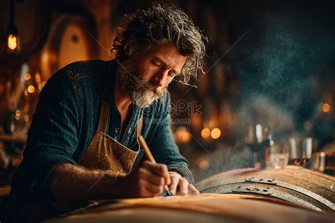 와인 메이커는 양조 과정을 기록하는 데 중점을 둡니다